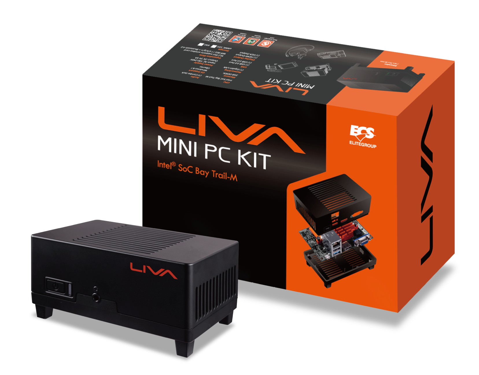 ECS Introduces LIVA World s Smallest Windows Based Mini PC Kit